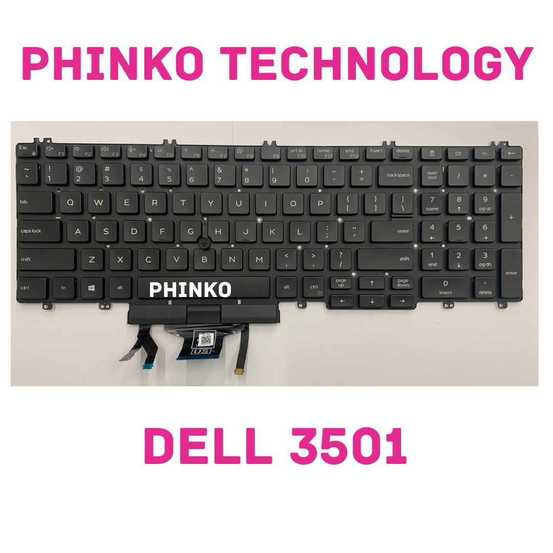 Keyboard for DELL Precision 3500 3501 3540 15-3541 Latitude 5500 5501