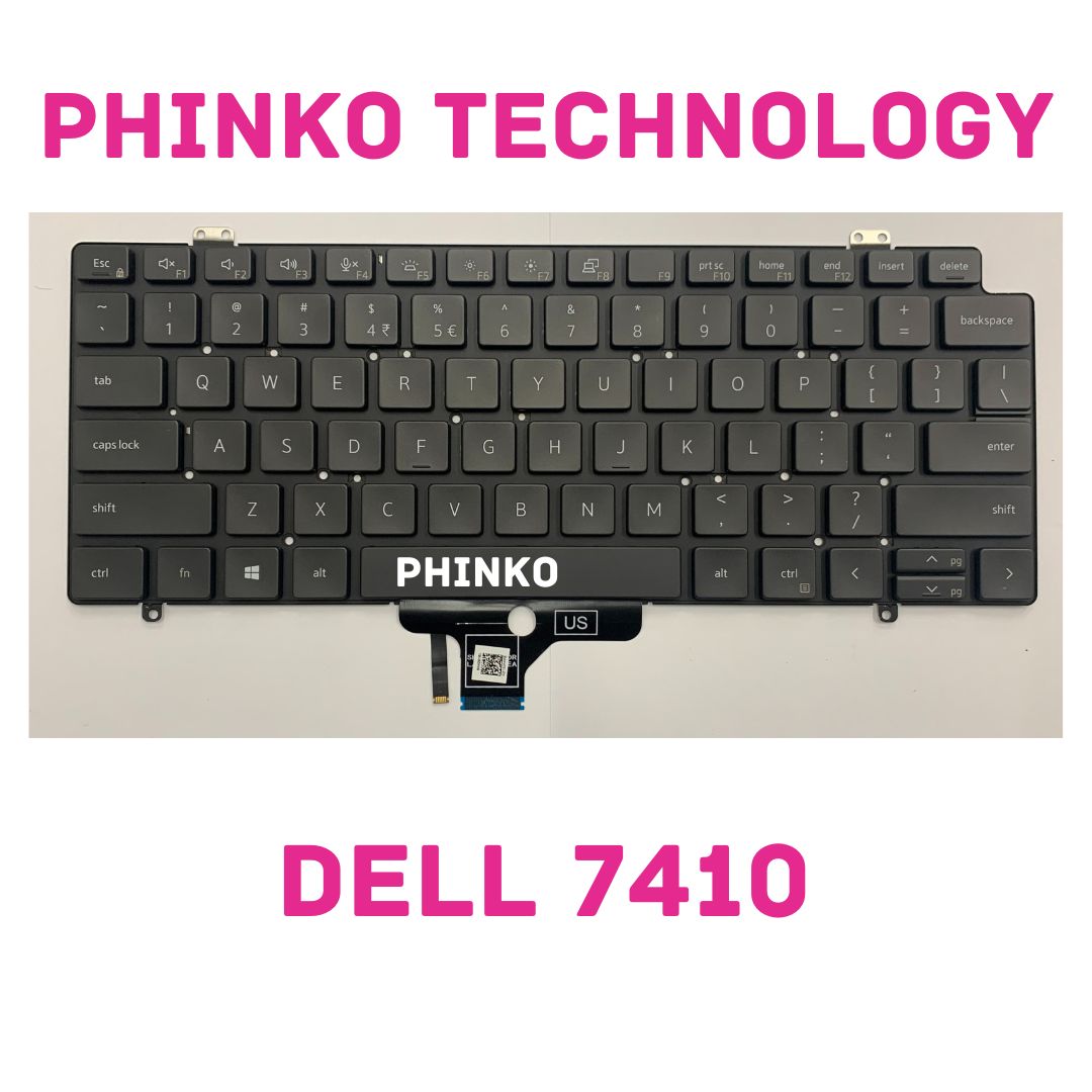 NEW Genuine Dell Latitude 7410 / 7410 2-in-1 US ENGLISH Backlit Keyboa