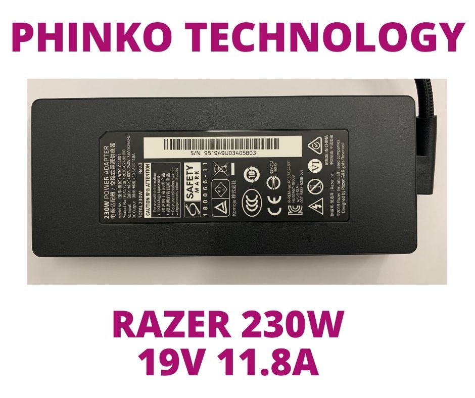 ORIGINAL Razer Blade RZ09-0300 Laptop Adapter RC30-0248 Charger 230W