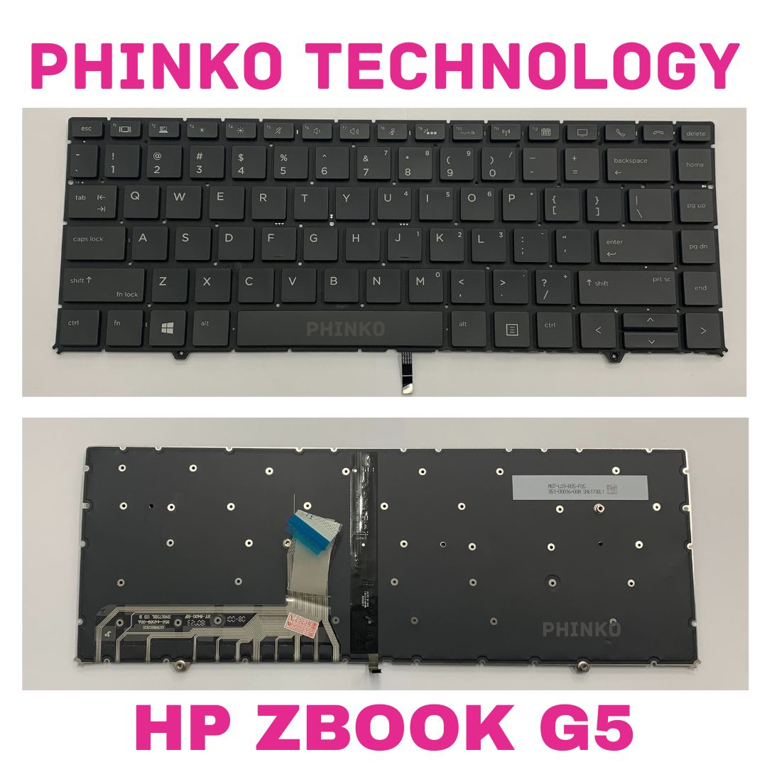 Black US Backlit Keyboard For HP ZBook Studio G5 Mobile Workstation x3