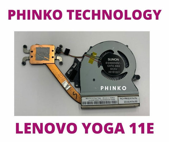 IBM LENOVO FRU: 01AV757 YOGA 11E Models (20GA or 20GB) FAN & HEATSINK