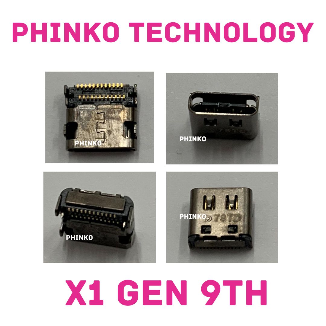 NEW DC Power Jack USB-C USB Type C Socket For Lenovo ThinkPad X1 Carbo