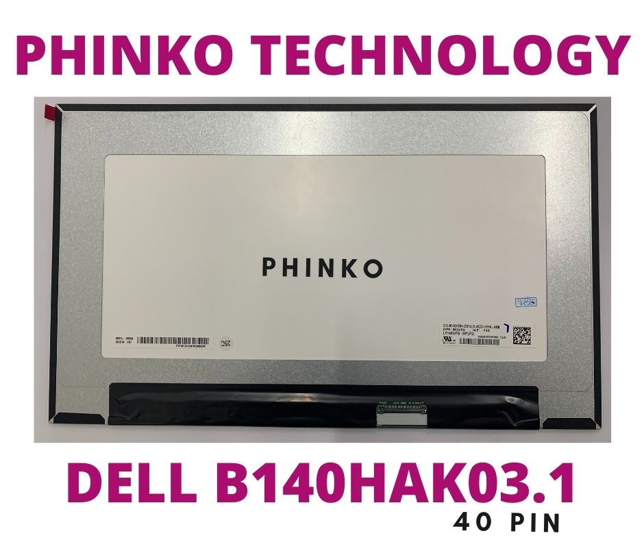 LCD Touch Screen for Dell Latitude 14.0 5400 B140HAK03.1 40 PIN 1920x1