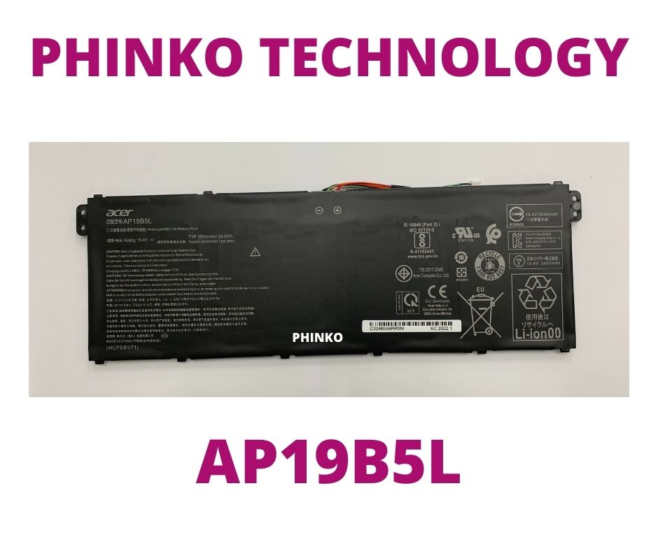 New Genuine AP19B5L Battery for Acer Aspire 5 A515-43 Series SP314-21N ...