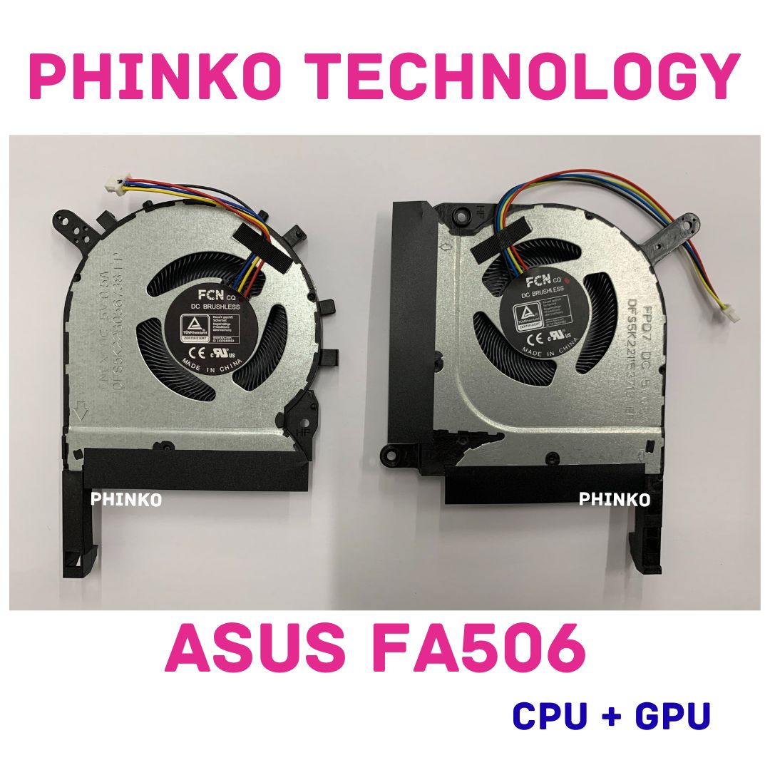 CPU GPU Cooling Fan ASUS FA506I FA506IC FA506IE FA506IHR FA506Q FA506Q