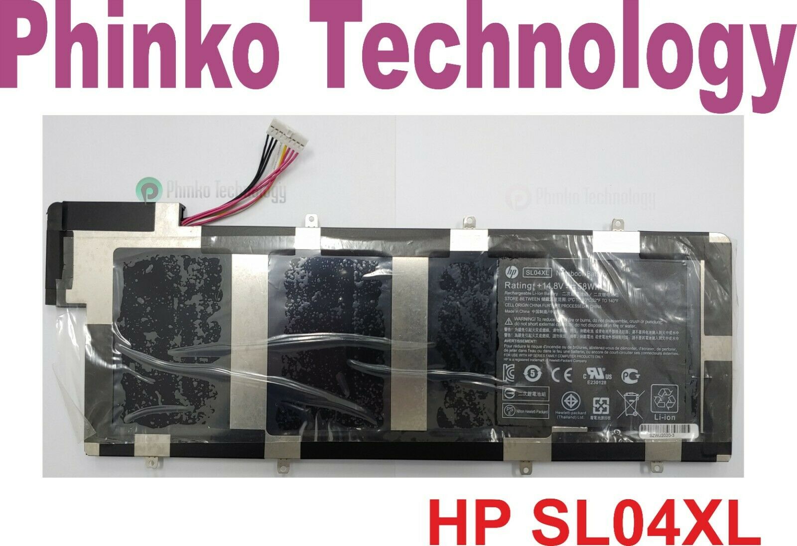 Original Battery for HP Envy Spectre 14-3000 SL04XL HSTNN-IB3J 665054-