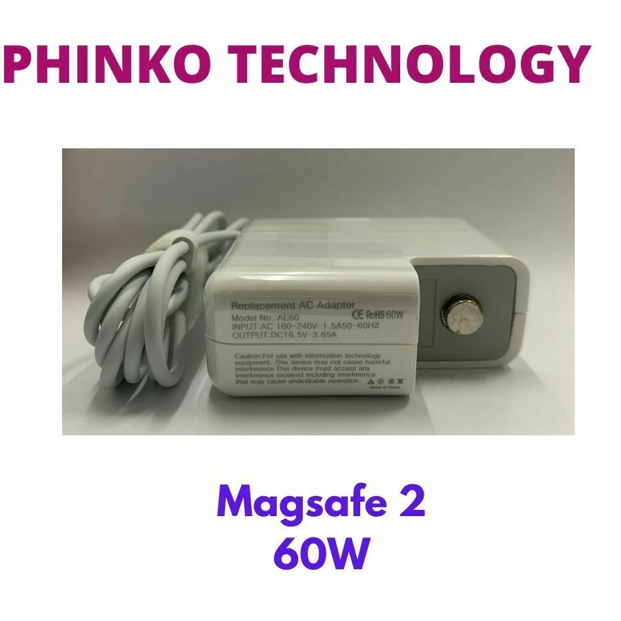 NEW Power Adapter Charger For Mag 2 T MacBook Pro 13" A1425 & A1502 60