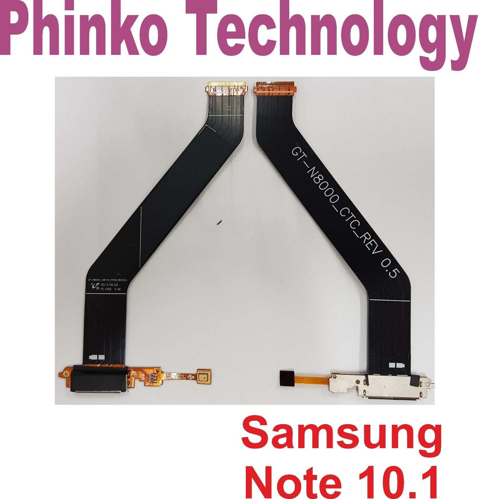 Samsung Galaxy Note 10.1 GT-N8000 Tablet USB Charging Port Dock Flex C