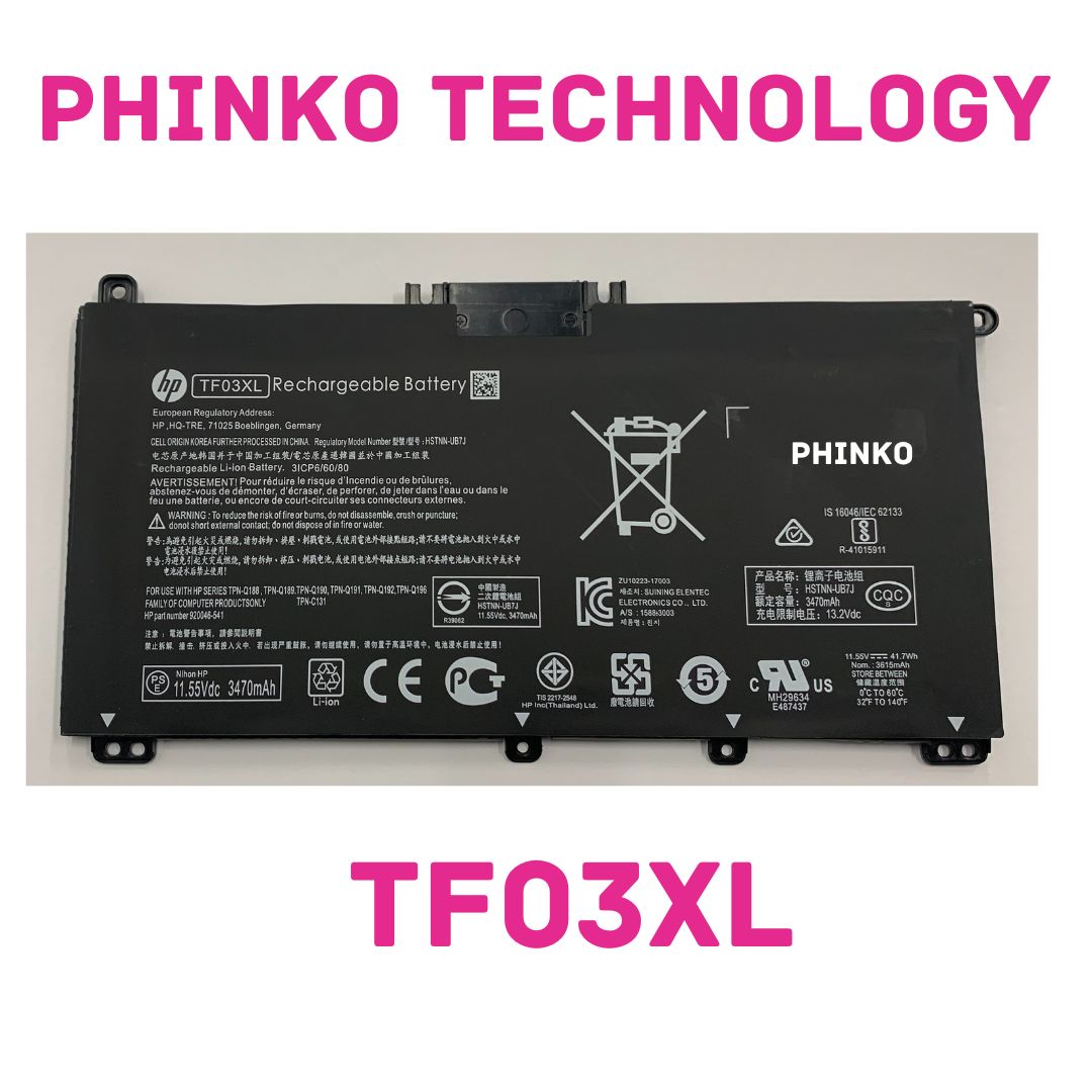 Genuine TF03XL Battery for HP Pavilion X360 14-CD Series HSTNN-LB7J ...