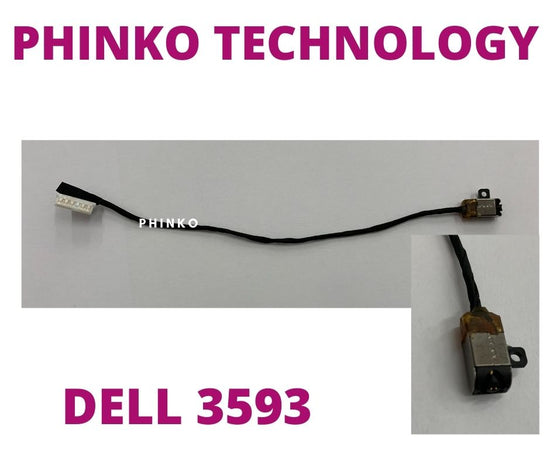 DC Power Jack Cable For Dell Inspiron 15-3000 3593 3595 Series P75F012