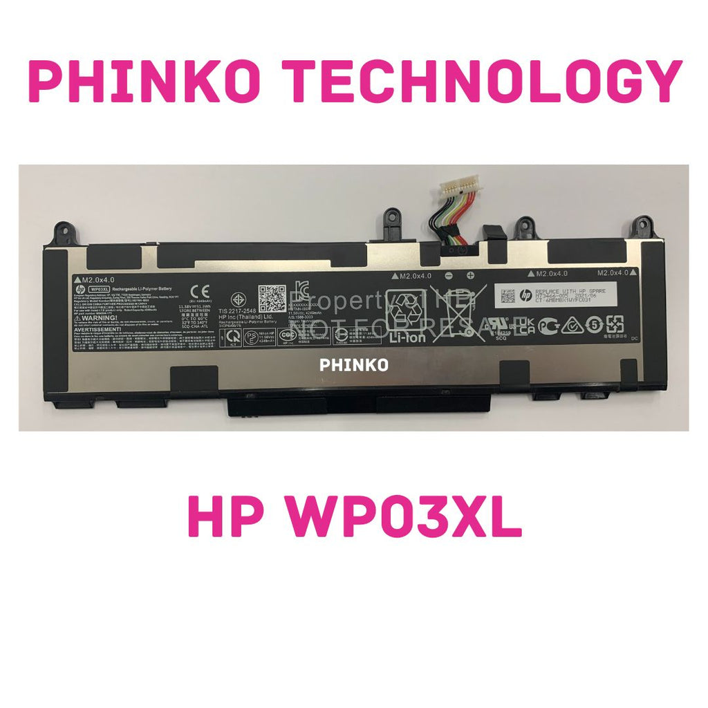 Original WP03XL Battery for HP EliteBook 830 860 845 840 1040 G9 51.3W